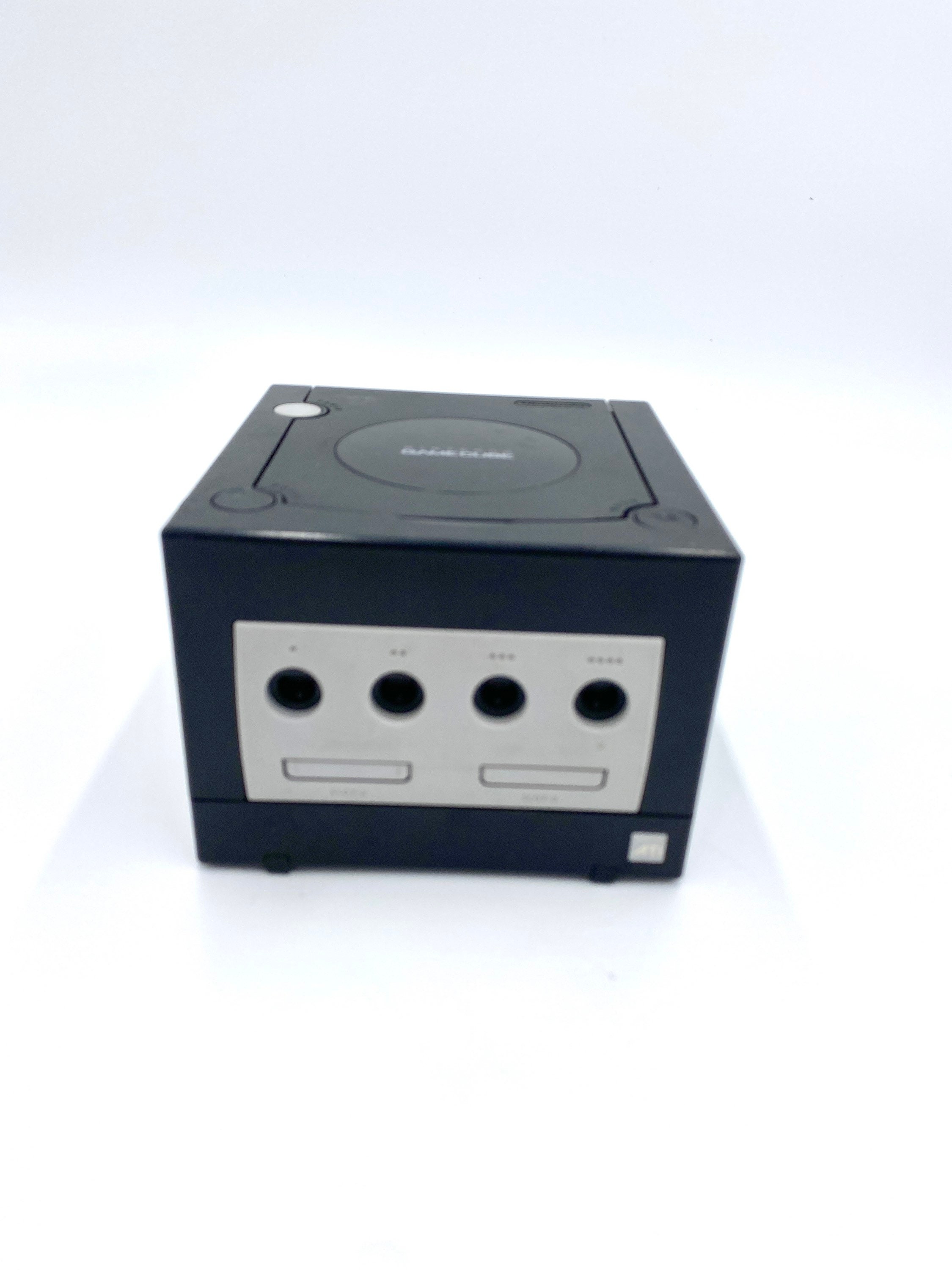 Nintendo Gamecube Console Black Black Controller/s Wires - Etsy