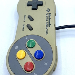 Authentic Super Famicom Controller SNES Controller Yellowed OEM ...