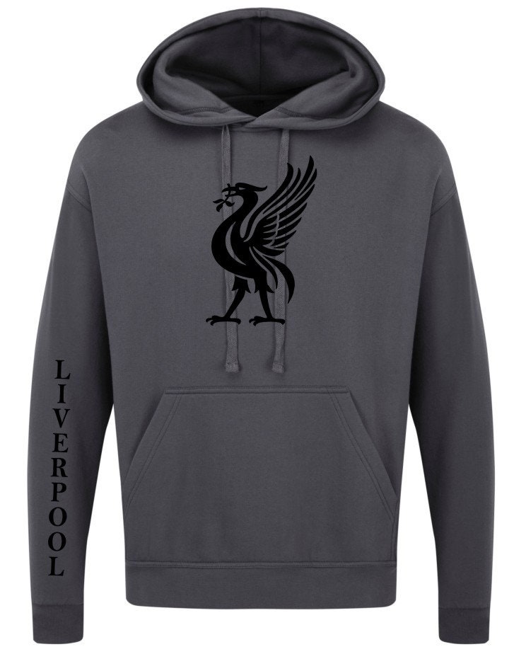 City of Liverpool Printed Liver Bird Liverpool Unisex Hoodie Hoodies ...