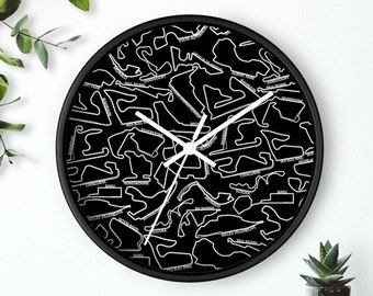F1 Racing Clock - Etsy