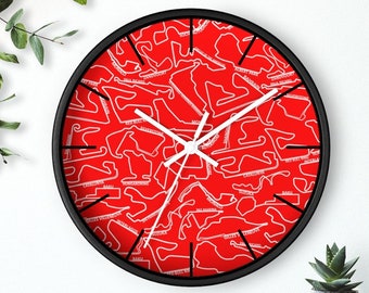 Red Bull Formula 1 Wall Clock - Etsy
