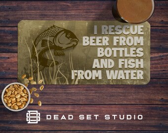 Beer Fishing Sign - Etsy