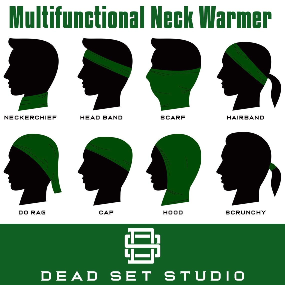 Face Mask Christmas Grumpy PPE Tubular Bandana Neck Warmer | Etsy