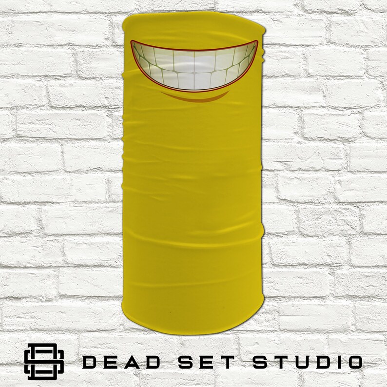 Face Mask Emoji Smiley Face 2 PPE Bandana Neck Warmer Snood - Etsy