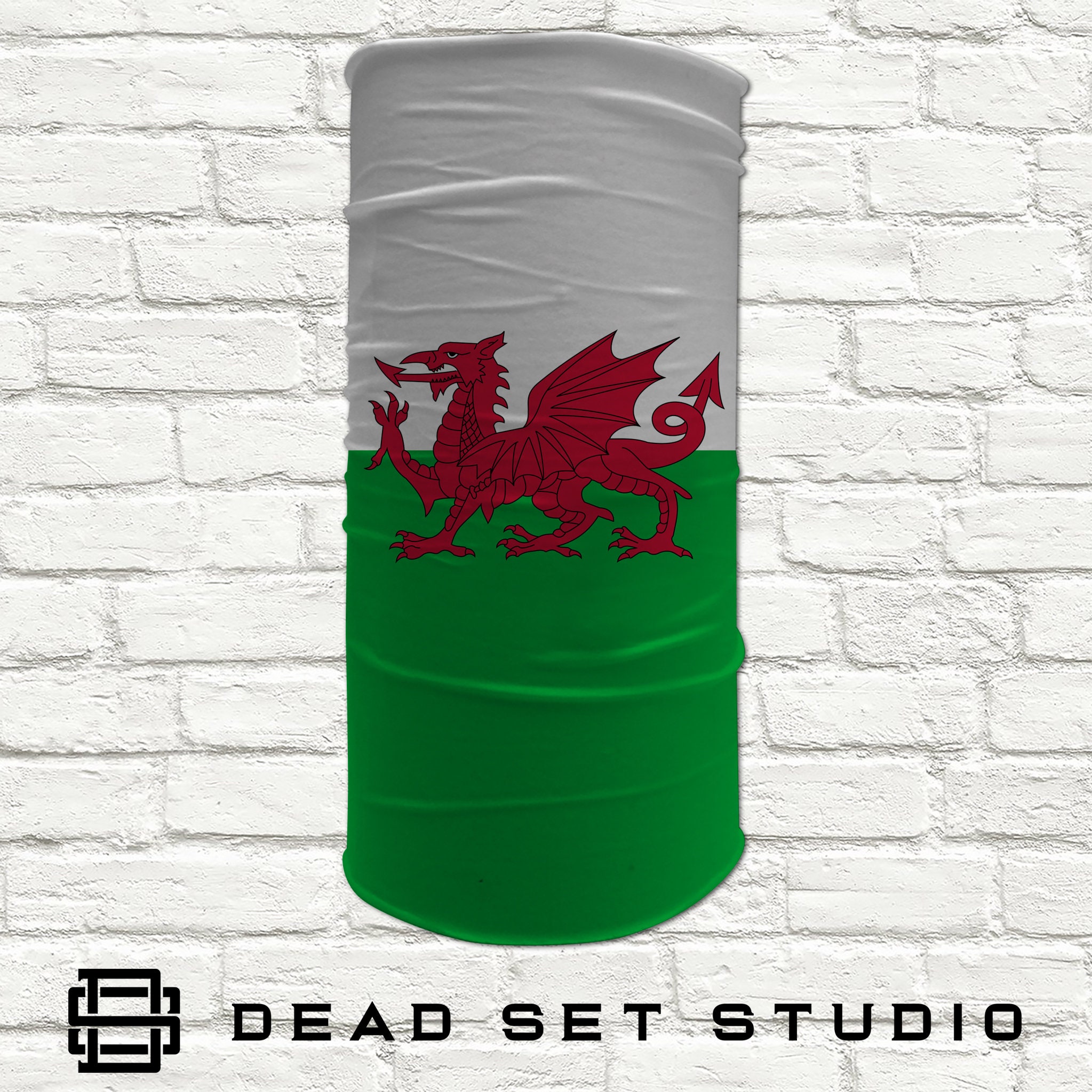 Face Mask Bandana Welsh Flag PPE Tubular Neck Warmer Snood - Etsy
