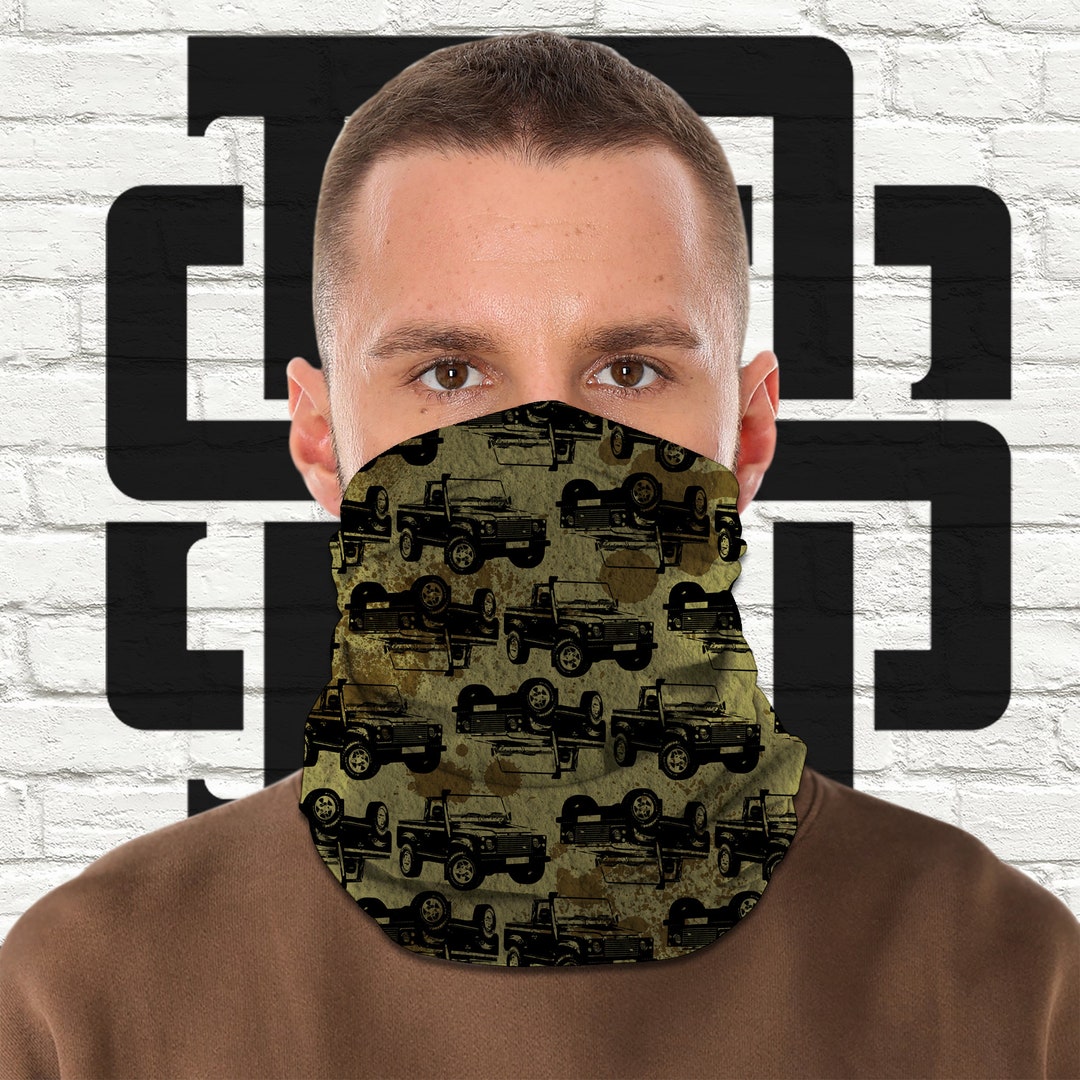 Face Mask PPE Bandana Neck Warmer 4X4 off Roading Snood Scarf Four ...