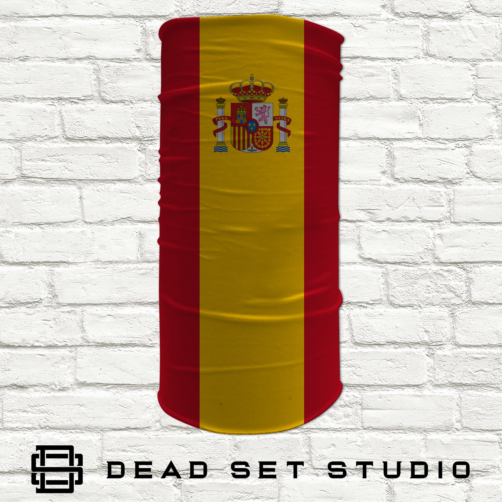 Face Mask Spanish Flag PPE Bandana Neck Warmer Snood Scarf | Etsy