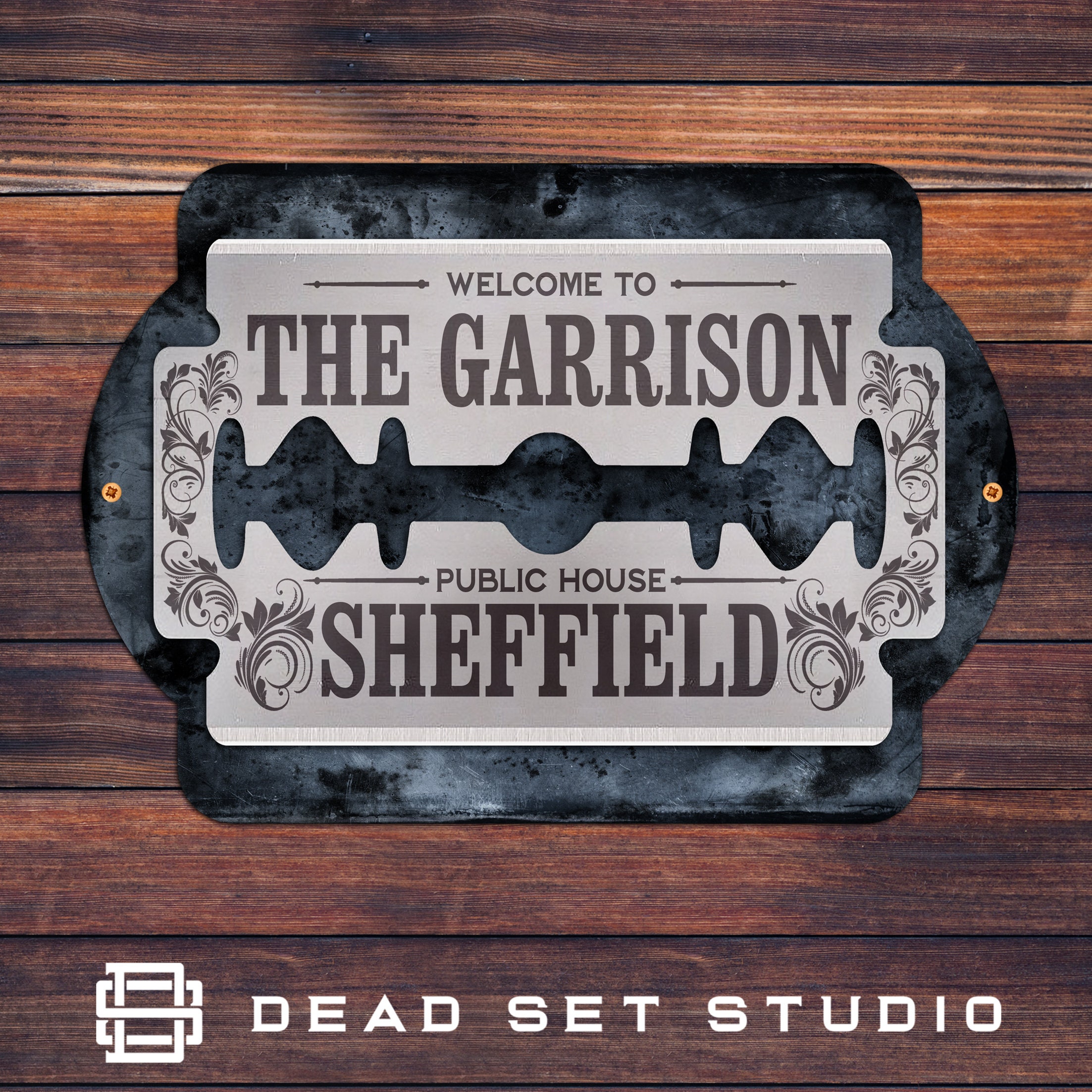 Peaky Blinders the Garrison TV Film Bar Sign Man Den Pub Home - Etsy UK