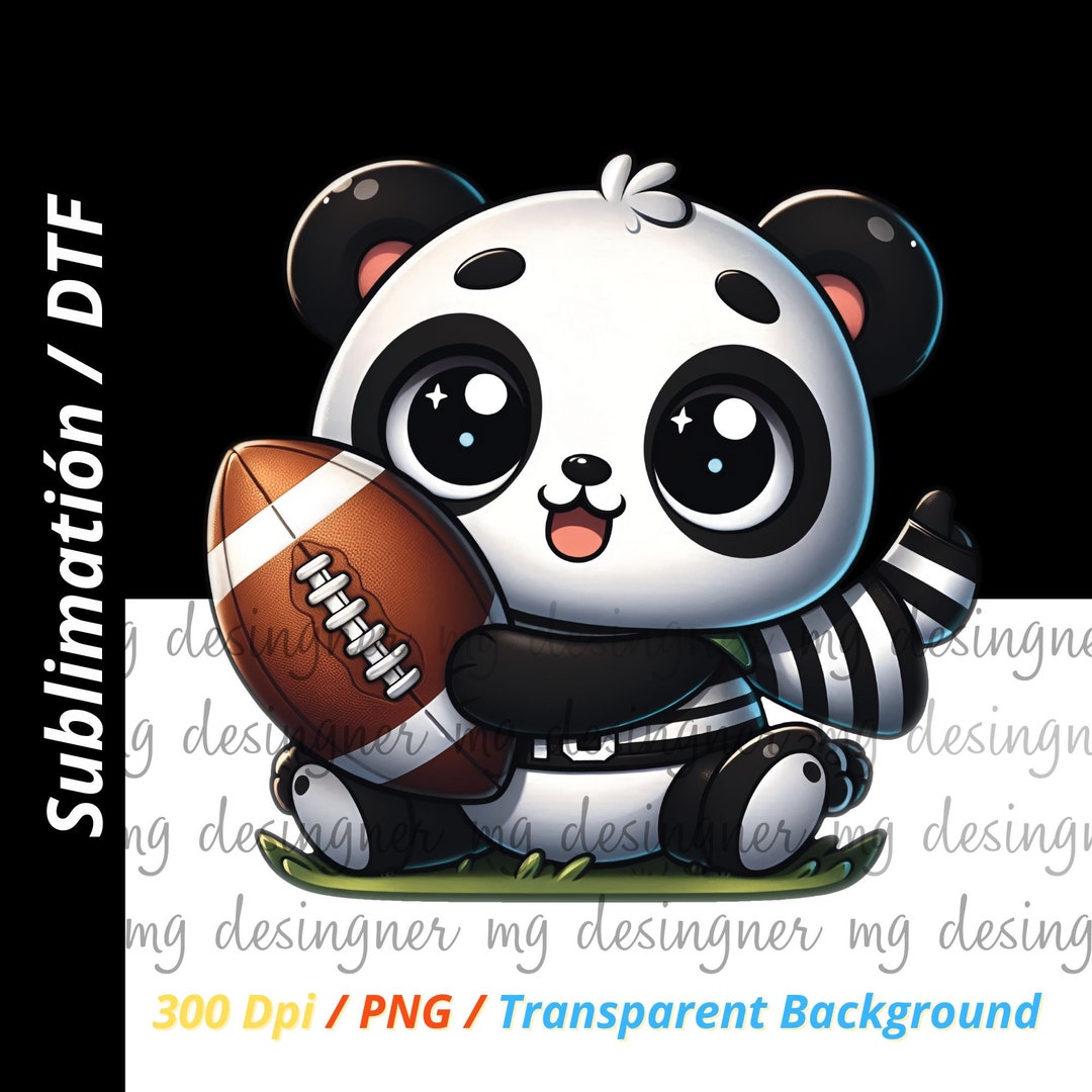 Cute Panda Png, Panda Bear, Cute Panda Football, Football Panda for ...
