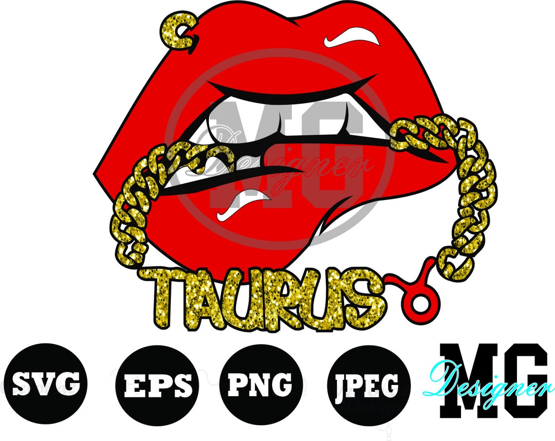 Lips Taurus Svg, Taurus Shirt, Lips Svg, Lips Biting, Svg Png for ...