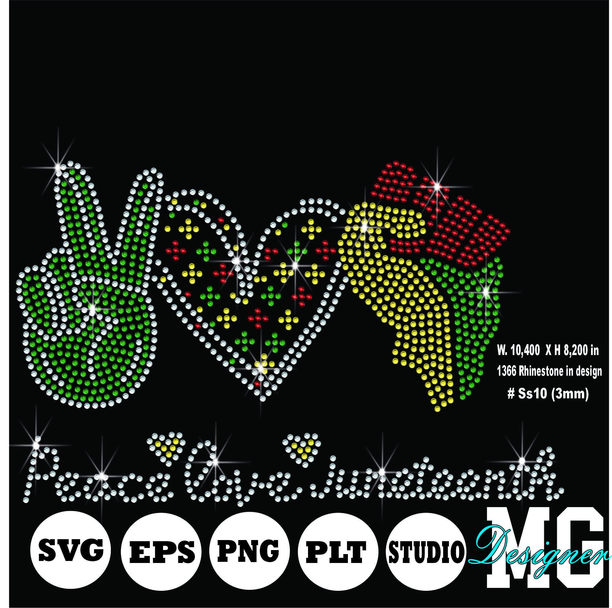 Rhinestone template svg freeish since 1865 svg juneteenth | Etsy