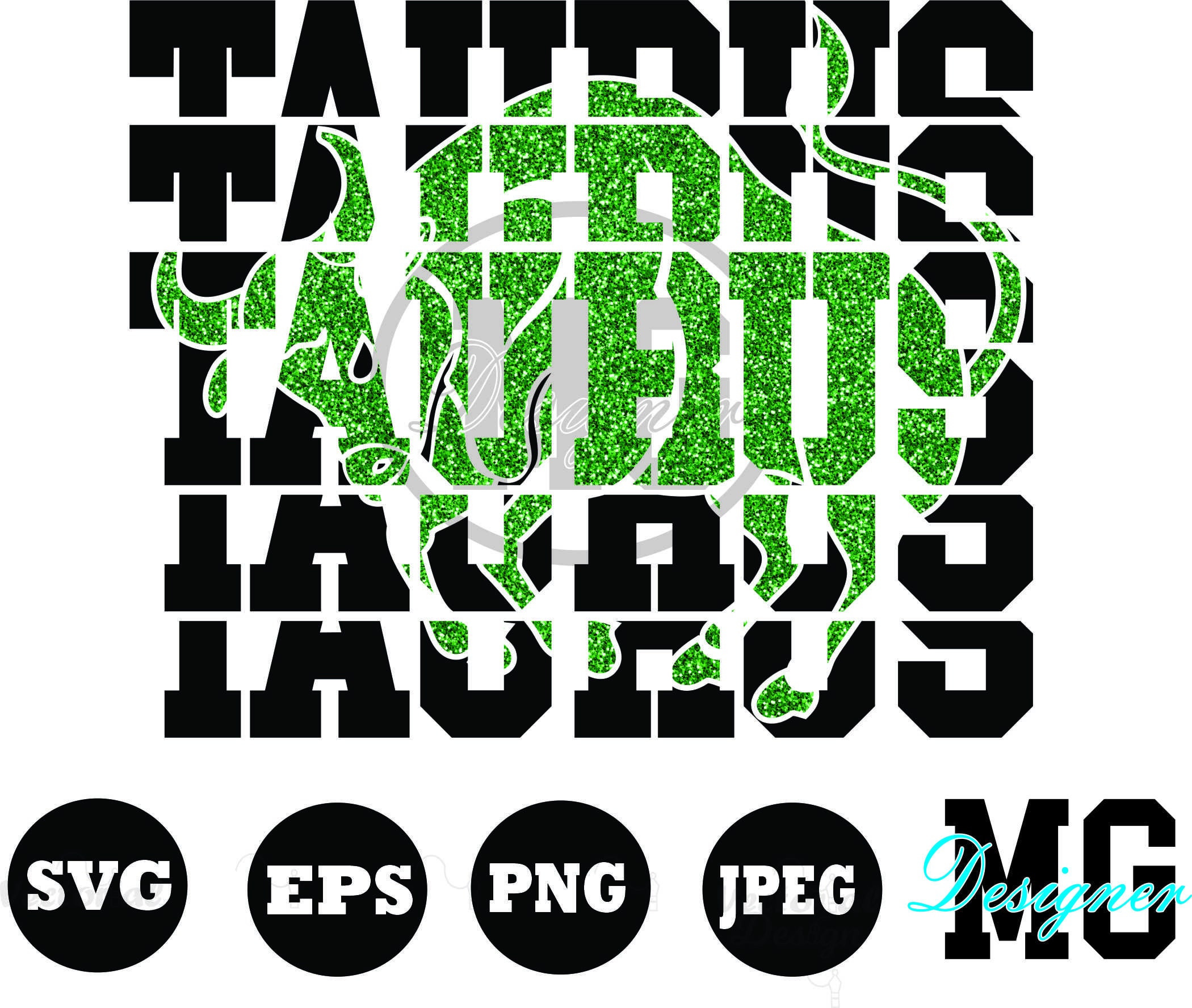 Taurus Silhouette Svg Taurus Svg Zodiac Svg Astrology Svg - Etsy