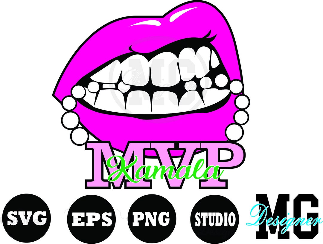 Mvp Svg Chucks and Perarls Svg Kamala Svg Cutting Files - Etsy