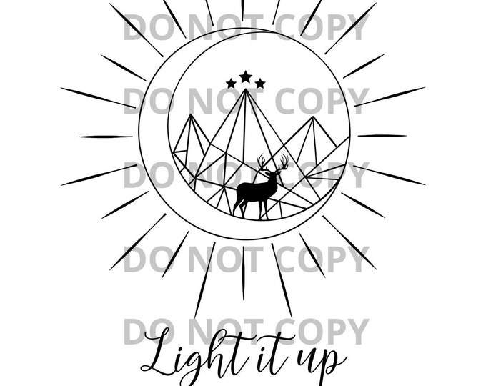 Light It up S.J. Maas Universe PNG, JPG, SVG Design - Etsy