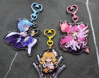 Madoka Magica Keychains - Etsy