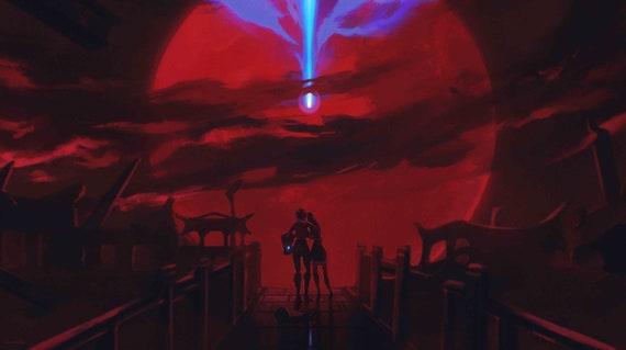 ARCANE // FINALE Print league of Legends | Etsy