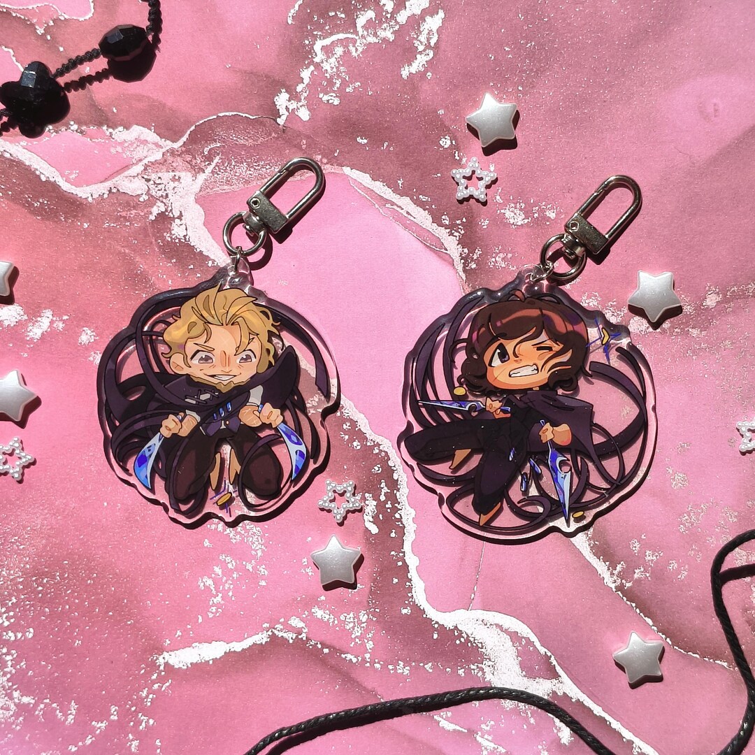 COSMERE - MISTBORN // Vin & Kelsier Keychains - Etsy