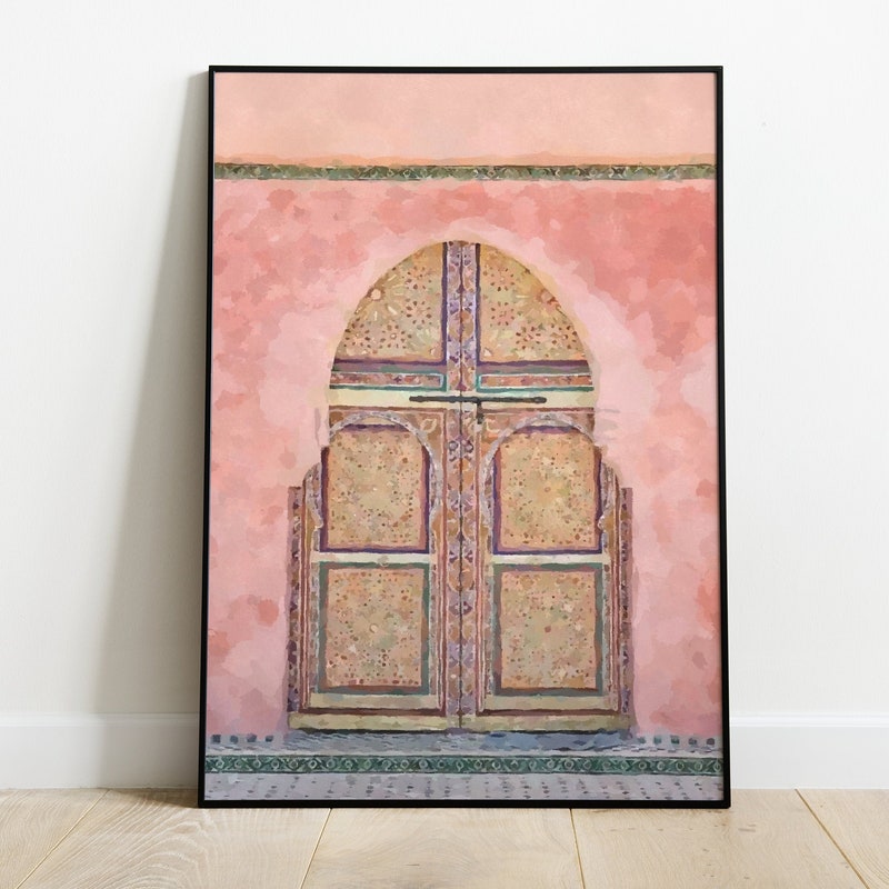 Red Door Print - Etsy