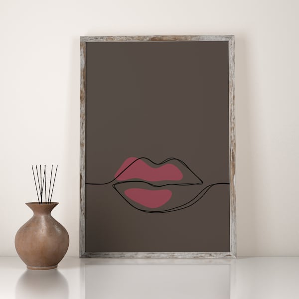 Black Woman Lips Art - Etsy