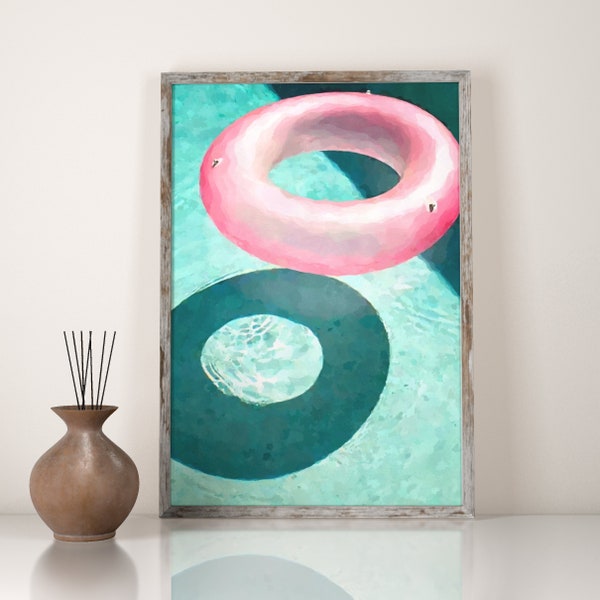 Swimming Pool Art - Etsy