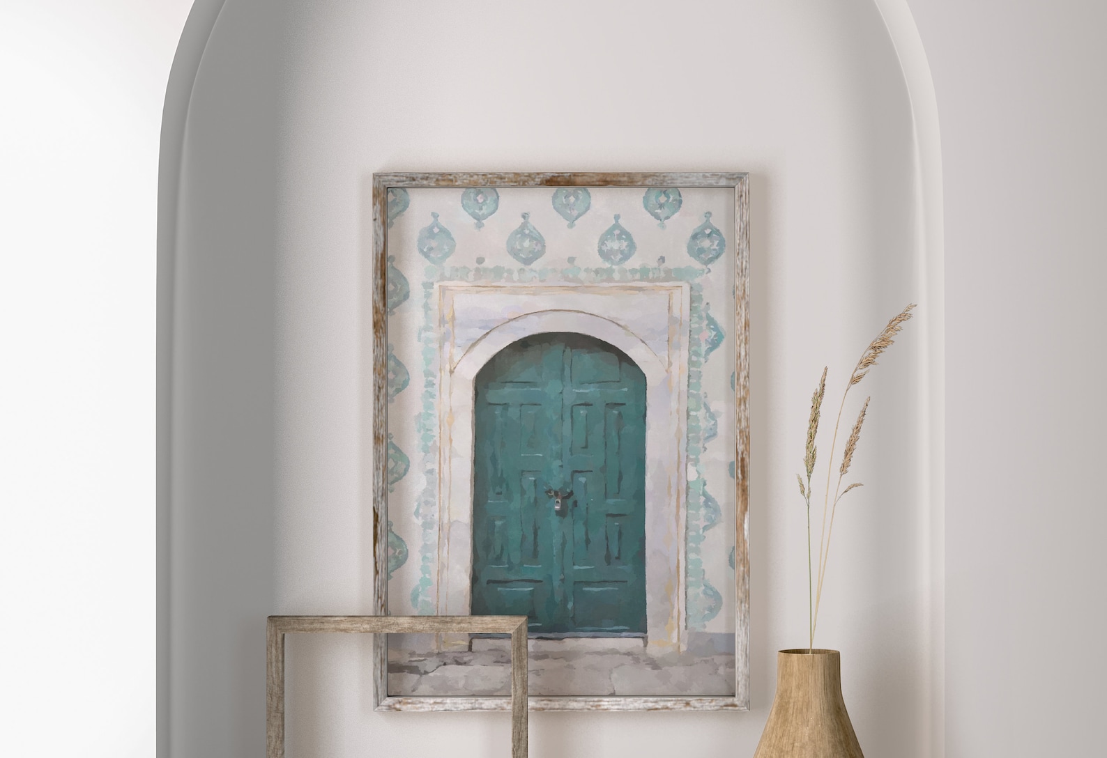 Boho Door Wall Art INSTANT DOWNLOAD Morccoan Door Art - Etsy