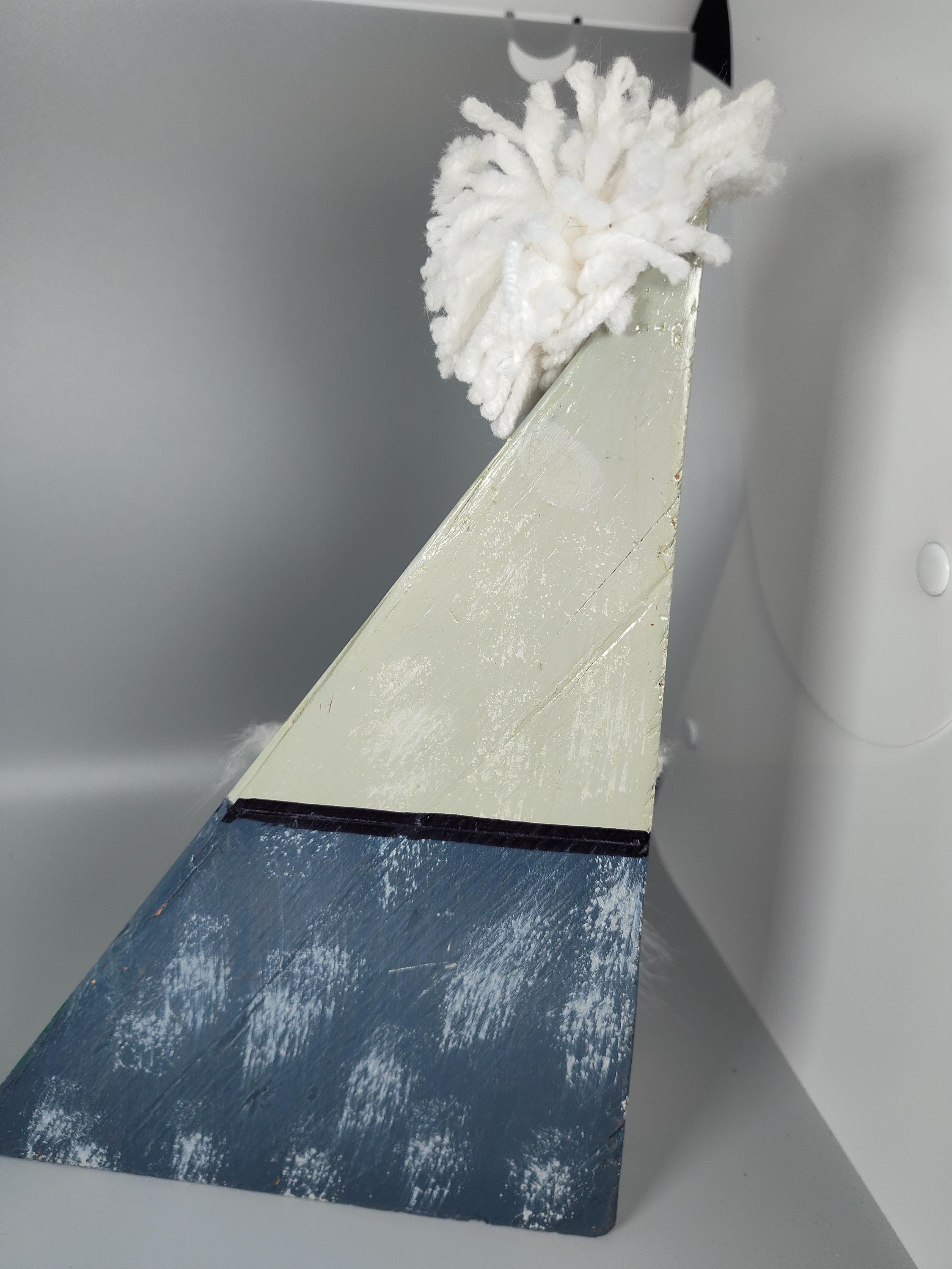 RECLAIMED Wood Gnome Triangle 1-1/2" Thick by 7" by 10" Shelf Sitter ...