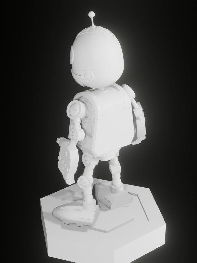 Clank Statue Ratchet & Clank Rift 3D Model STL Files - Etsy