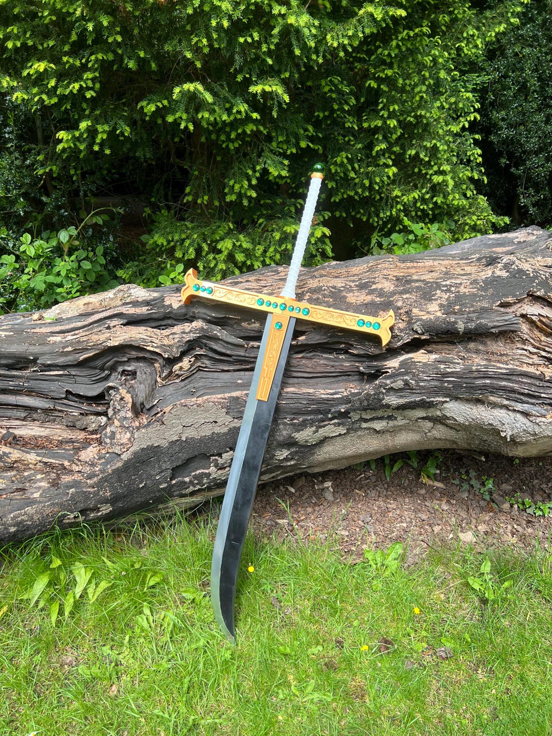 Dracule Mihawk Black Great Sword Yoru , Cosplay Sword , Convention Safe ...