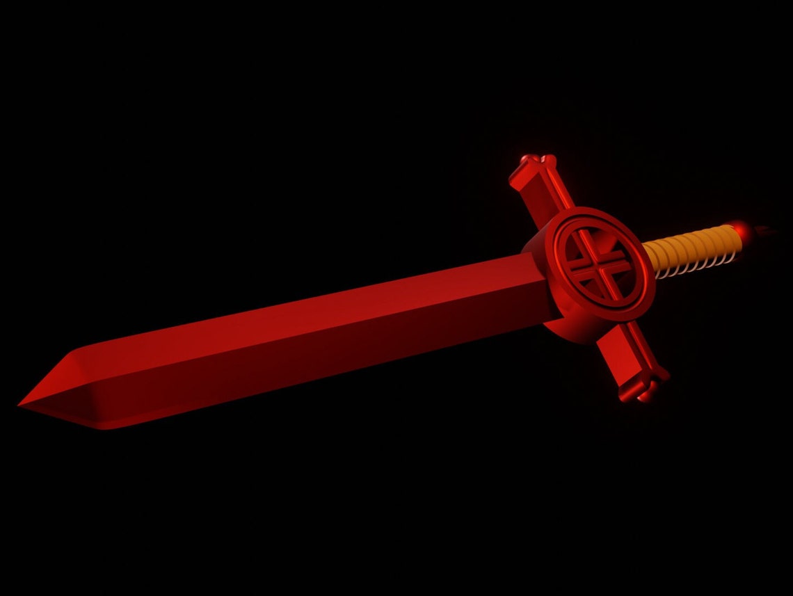 Finn's Demon Blood Sword Adventure Time 3D Model STL - Etsy