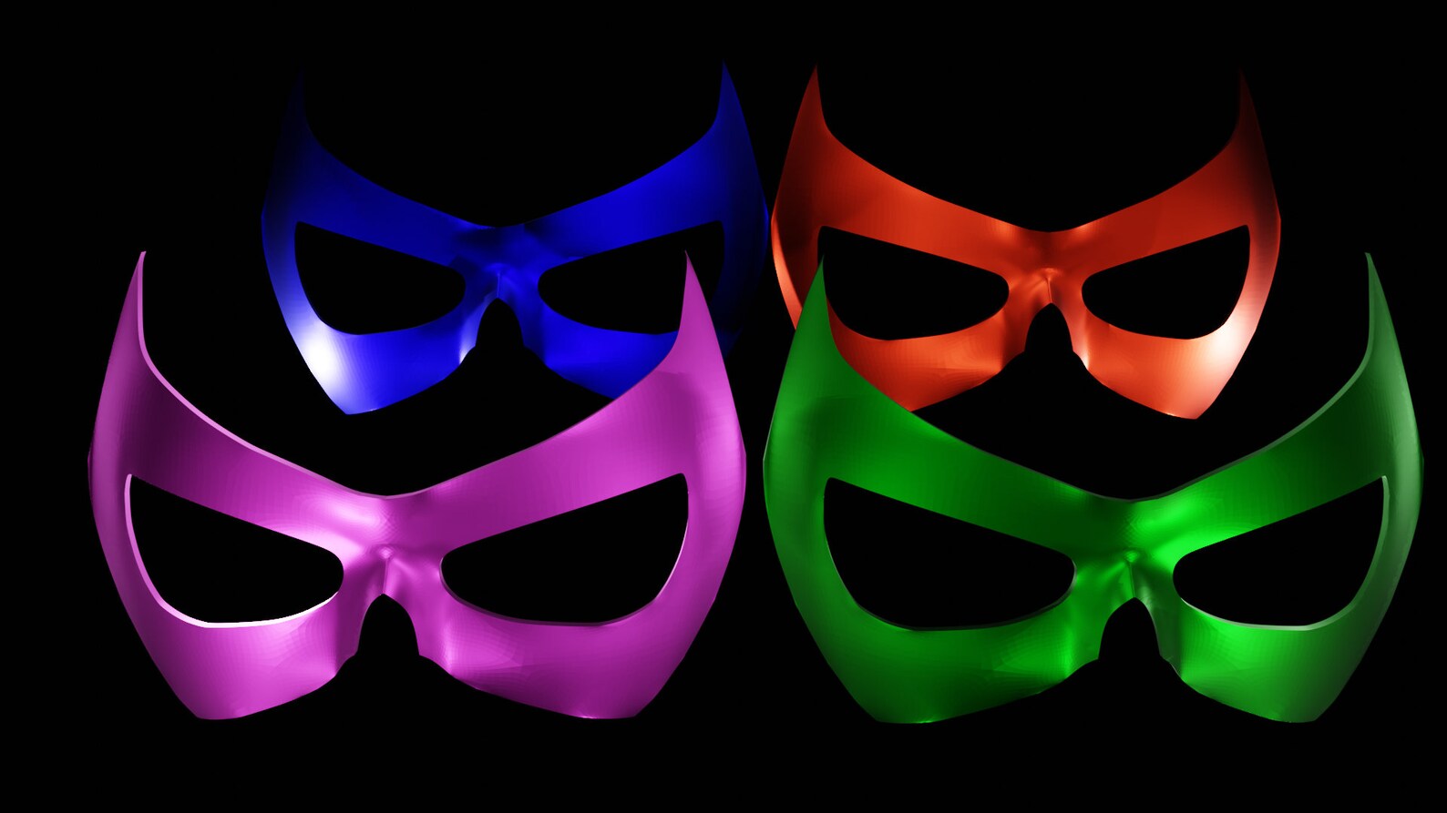 Vigilante Mask, Comic Hero / Villain Mask, 3D Printed Replica - Etsy