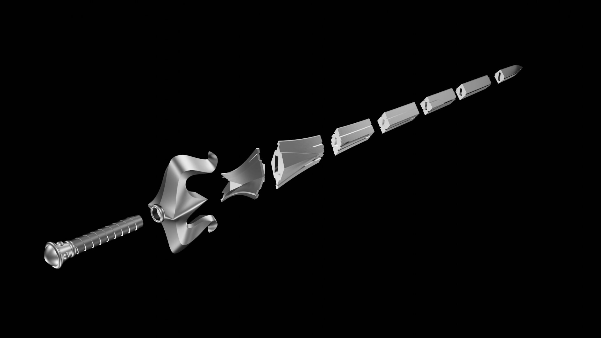 He-man Sword of Power Masters of the Universe: Revelation 3D - Etsy