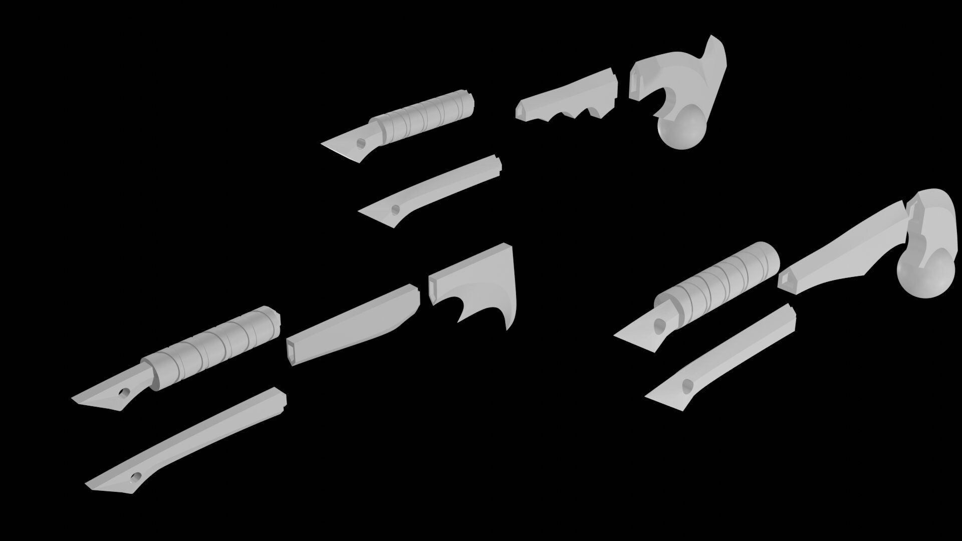 Sokka Weapon Bundle Avatar 3D Model STL File - Etsy UK