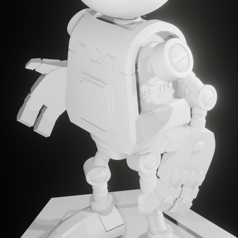 Clank Statue, Ratchet & Clank Rift, 3D Model, STL Files - Etsy