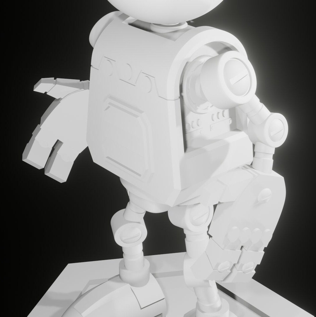 Clank Statue, Ratchet & Clank Rift, 3D Model, STL Files - Etsy Clank Statue, Ratchet & Clank Rift, 3D Model, STL Files - Etsy