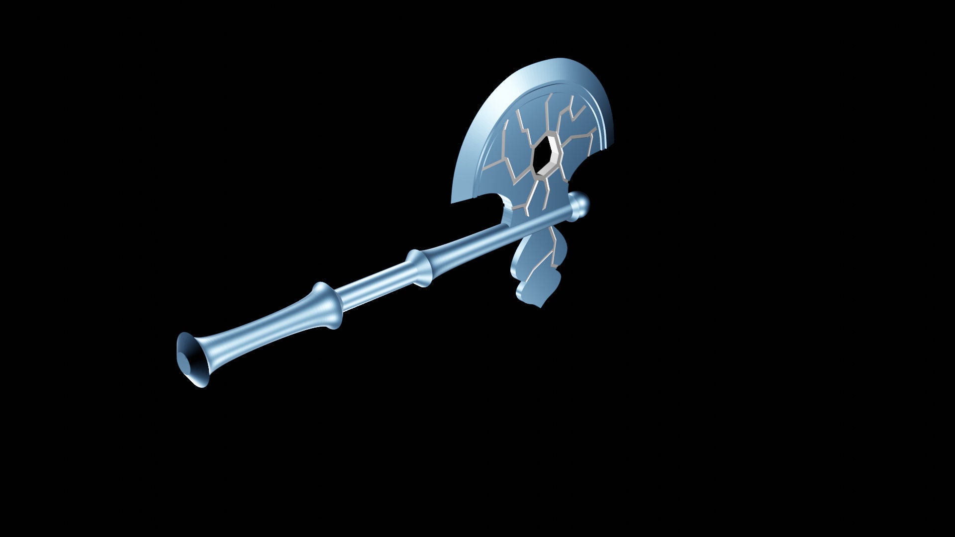 Sub-zero War Axe Mortal Kombat 11 3D Model STL File - Etsy