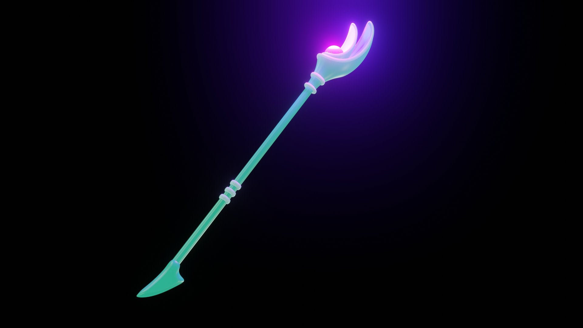 Dark Magician Staff, 3D Model, STL Files - Etsy