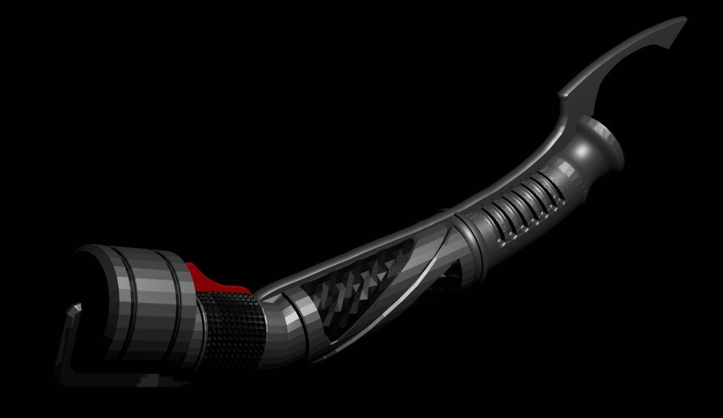 Count Dooku's Lightsaber, Clone Wars Era, 3D Model STL File - Etsy