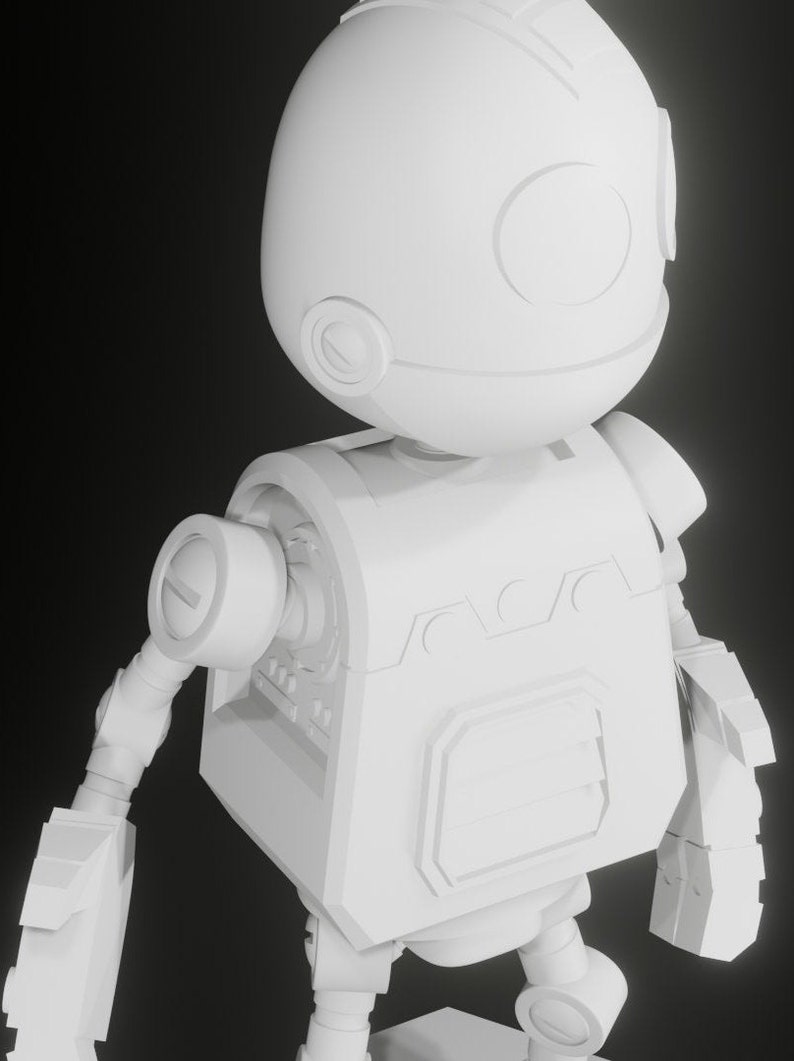 Clank Statue, Ratchet & Clank Rift, 3D Model, STL Files - Etsy