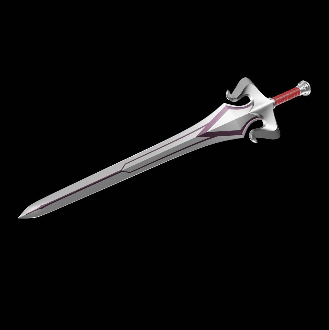 He-man Sword of Power Masters of the Universe: Revelation 3D | Etsy