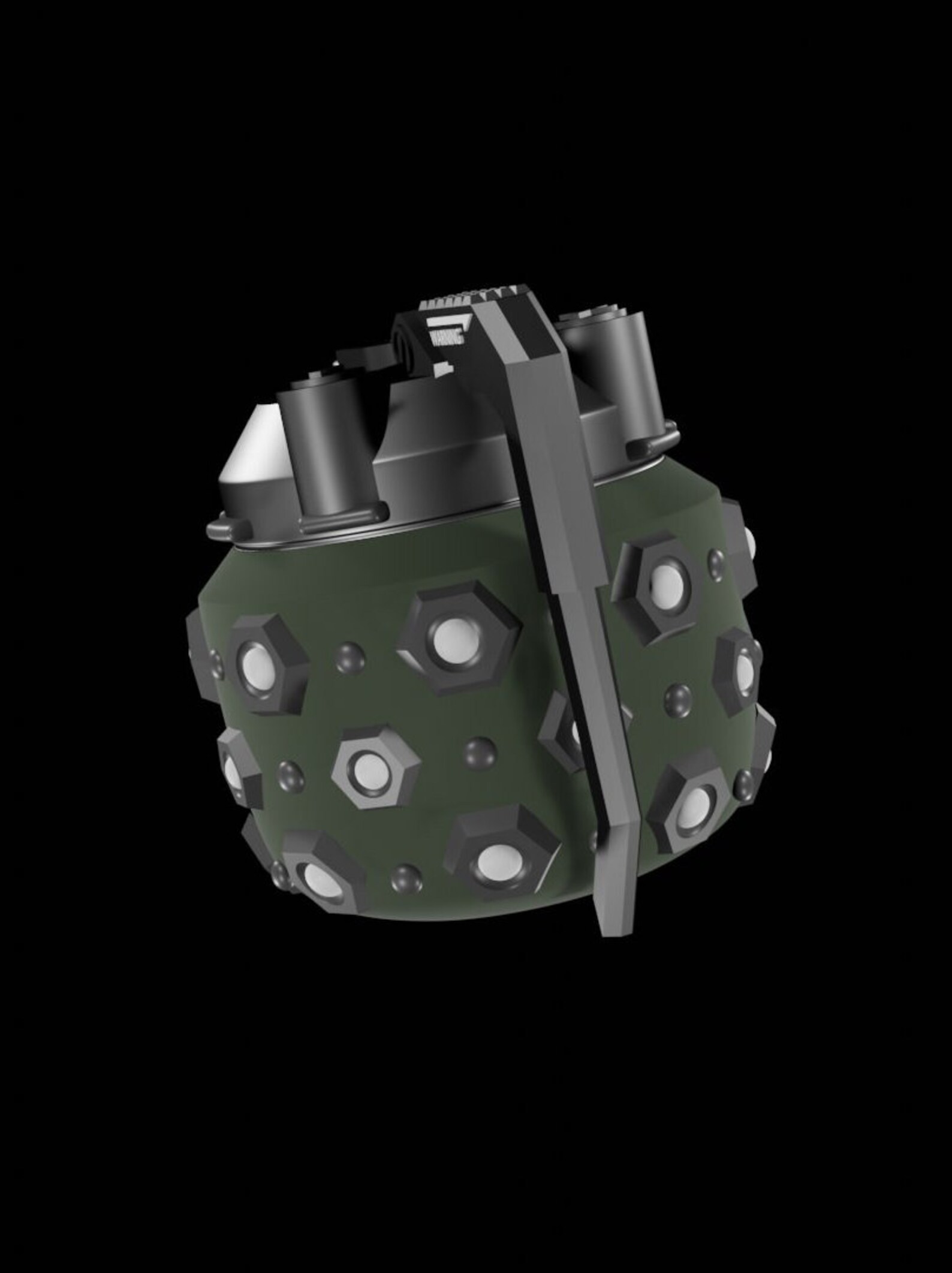 Fragmentation Grenade Apex Legends 3D Model STL File | Etsy