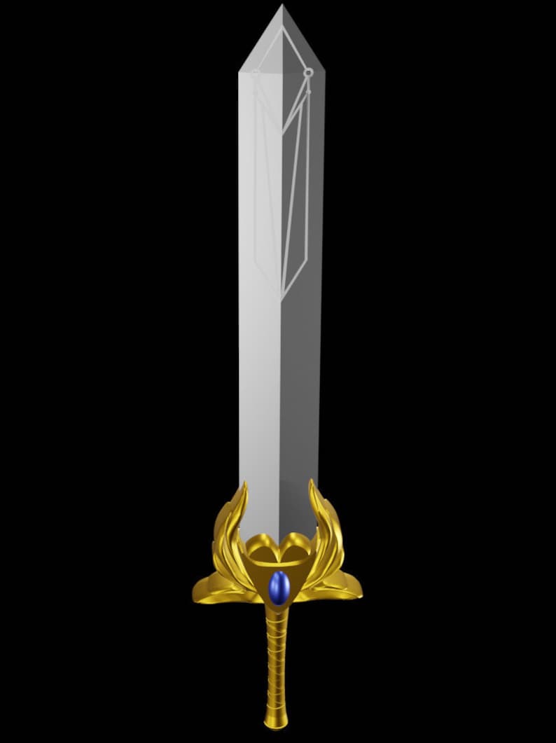 She-ra Sword of Protection, 3D Model, STL Files - Etsy