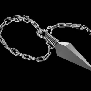 Scorpion's Classic Kunai and Chain, 3D Printed , Replica - Etsy