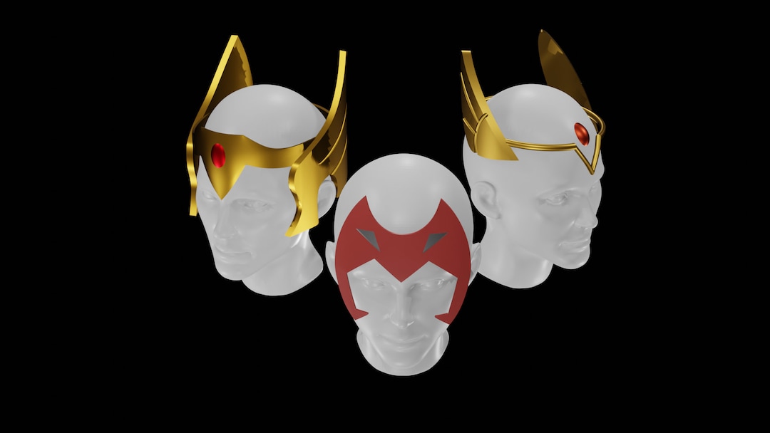 She-ra and Catra Mask and Crown Bundle, 3D Model, STL Files - Etsy