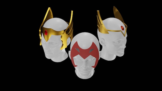 She-ra and Catra Mask and Crown Bundle 3D Model STL Files | Etsy