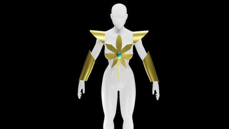 She Ra Season 1 4 Armour 3d Model Stl File Etsy