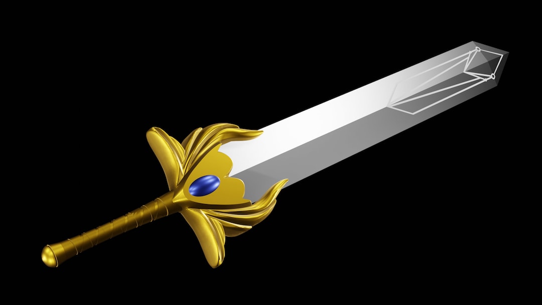 She-ra Sword of Protection, 3D Model, STL Files - Etsy