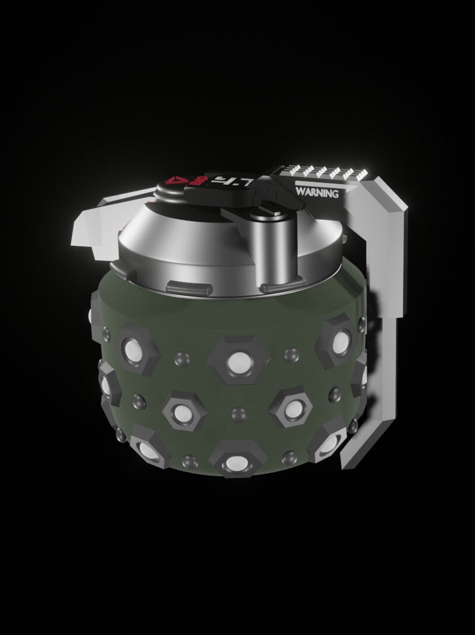 Fragmentation Grenade Apex Legends 3D Model STL File | Etsy