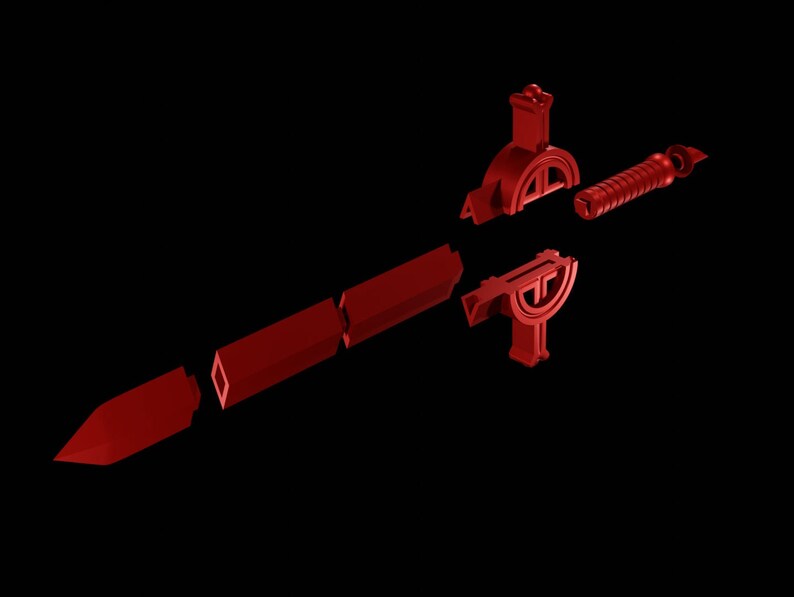 Finn's Demon Blood Sword Adventure Time 3D Model STL - Etsy