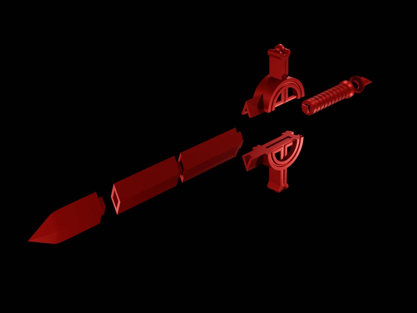 Finn es Demon Blood Sword Adventure Time 3D Modell STL | Etsy Schweiz