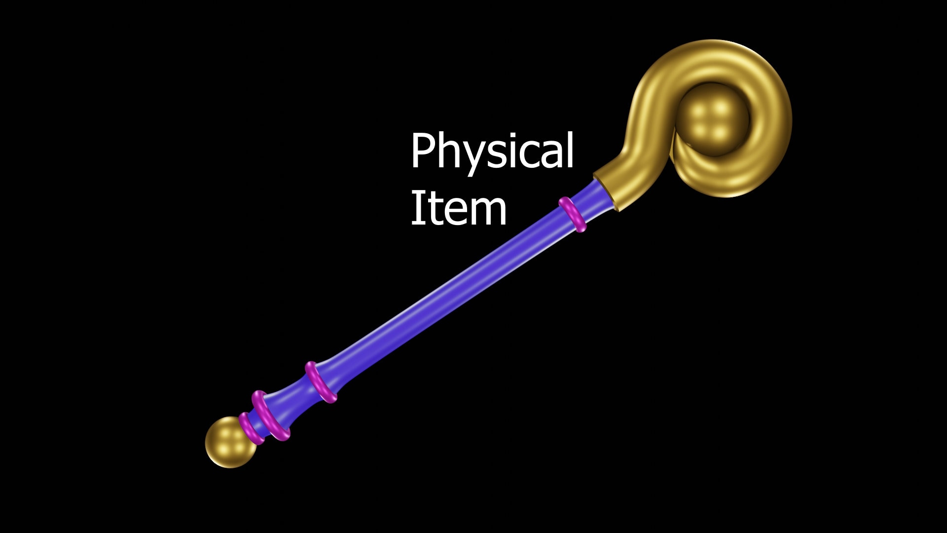 Magician Girl Staff , 3D Printed Replica , Convention Safe - Etsy